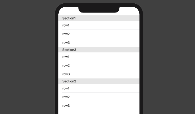SwiftUI List Section Reasonable Code